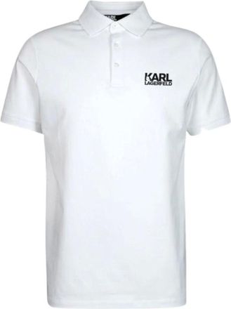 Karl Lagerfeld Homme, Tops, Blanc, Taille: M Polo