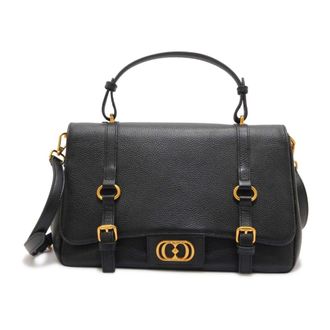 La Carrie Femme, Sacs, Noir, Taille: ONE Size Grand Sac de Shopping en Cuir Atena