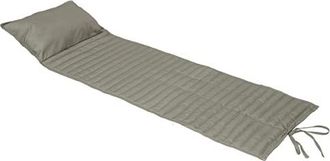 Hesperide Aufrollbares Liegestuhlkissen Adiya Taupe - 180 &times; 60 cm - MOL