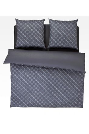 Joop Wendebettw&auml;sche Cornflower Gradiant, Graphit, Textil, Graphik, 200x200 cm, Oeko-Tex Standard 100, pflegeleicht, schadstoffgepr&uuml;ft, edel gl&auml;nzend, dich