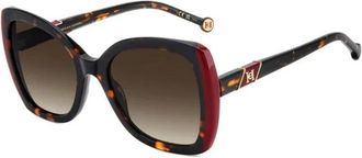 Carolina Herrera Lunettes de soleil HER 0429S - Femme - Accessoires - Brun - Taille: 55 MM