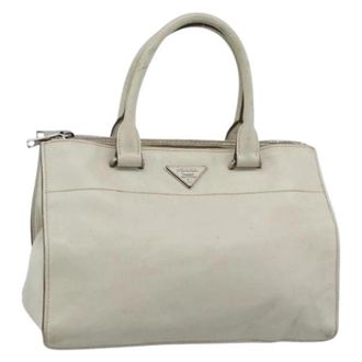 Prada Pre-owned Vintage Hand Bag - - Pre-owned - Damen - Wei&szlig; - ONE SIZE