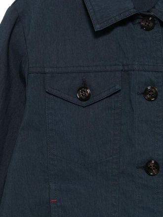 Max & Co. Cotton-Blend Jacket - Blue