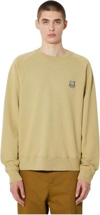 Maison Kitsun&eacute; Herren, Sweatshirts & Hoodies, Beige, SGr&ouml;&szlig;e