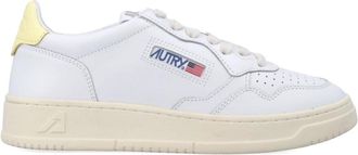 Autry Femme, Chaussures, Blanc, Taille: 41 EU Medalist Low Baskets