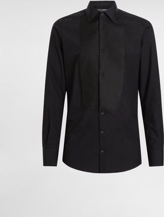 Dolce & Gabbana Camicia - Mann Hemden Schwarz 39