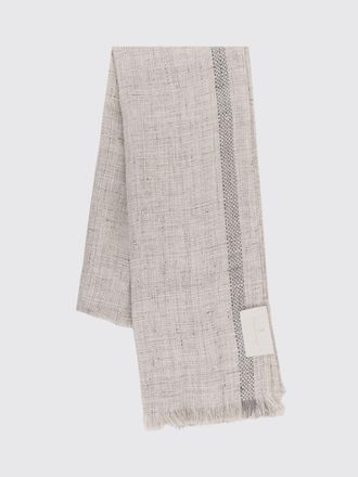 Brunello Cucinelli &Eacute;charpe BRUNELLO CUCINELLI Homme couleur Gris