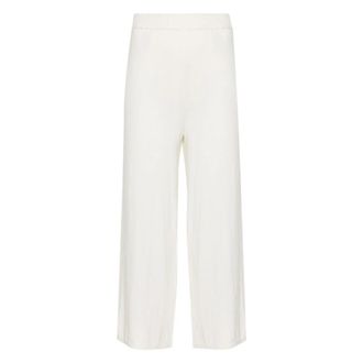 Joseph Seiden-Kaschmir Culottes - - Trousers - Damen - Wei&szlig; - S