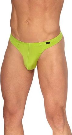 Olaf Benz Herren Ministring gr&uuml;n Mikrofaser/Funktion unifarben