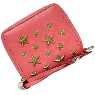 Jimmy Choo London Porte-monnaie/&eacute;tui &agrave; monnaie Pre-owned - Femme - Pre-owned - Rose - Taille: ONE Size