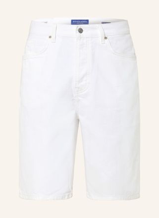 Scotch & Soda Jeansshorts The Pitch Loose Fit weiss