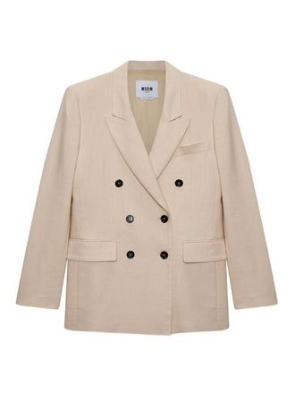 Msgm M. S.G. M. Blazer - Beige