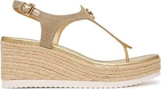 Michael Kors Espadrilles MICHAEL Michael Kors Val Thong Wedge 40S6VAMS1D Goldfarben