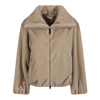 P.A.R.O.S.H. Pulse26 Kunstpelzjacke - - Jackets - Damen - Beige - XS