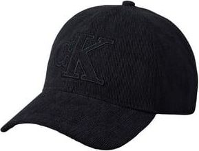 Calvin Klein Casquette en velours c&ocirc;tel&eacute; avec logo brod&eacute;