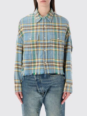 R13 Hemdbluse R13 Damen Farbe Blau