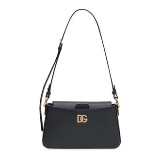 Dolce & Gabbana Femme, Sacs, Noir, Taille: ONE Size Sac bandouli&egrave;re compact