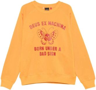Deus SweaT-shirt Bad Sign - Homme - Sweatshirts et sweats &agrave; capuche - Jaune - Taille: XL