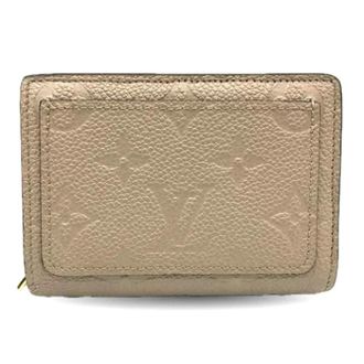 Louis Vuitton Portefeuille en toile Pre-owned - Femme - Pre-owned - Beige - Taille: ONE Size