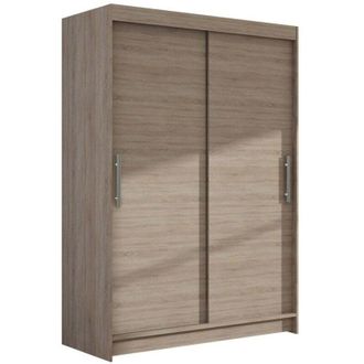 Mirjan24 Mobilier1 - Armoire Closico 117, Truffe chêne, 200x120x58cm, Portes darmoire: Coulissantes, Nombre détagères: 0