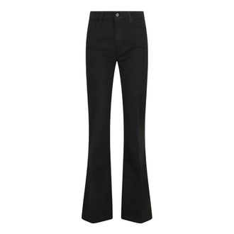 Paige Genevieve Flare Jean - - Jeans - Damen - Schwarzk - W25