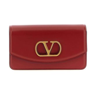 Valentino Garavani Stilvolle Clutch Tasche mit Einzigartigem Design - - Bags - Damen - Rot - ONE SIZE
