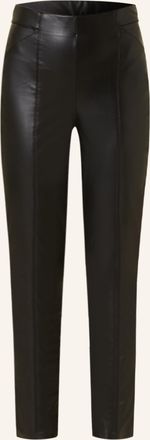Only Leggings In Lederoptik schwarz