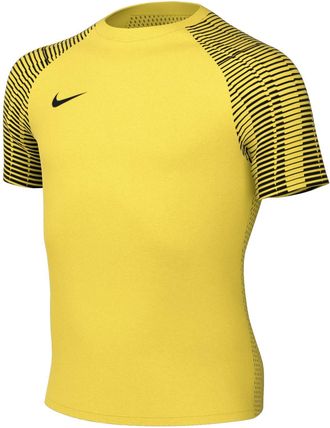 Nike DH8369-719 Y NK DF Academy JSY SS T-Shirt Unisex Tour Yellow/Black/Black Gr&ouml;&szlig;e XL