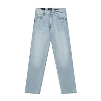 7 For All Mankind Gerades Jeans - - Jeans - Herren - Blau - W32 L34
