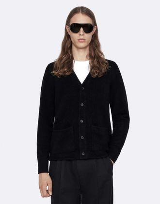AllSaints Wulf Strickjacke in Schwarz