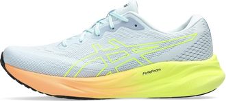 Asics Mens Gel-Pulse 15 Running Shoe, Cool Grey/Safety Yellow, 43.5 EU