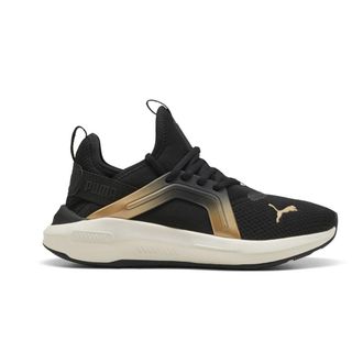 Puma Damen Softride Enzo 5 Cross Trainer Sneaker, Black-warm White-Gold, 40 EU