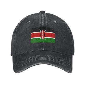 Generic Drapeau du Kenya Unisexe Chapeau S&eacute;chage Rapide Casquette Trucker Confortable Casquettes Snapback pour Toutes Les Saisons Voyage Sport