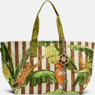 Alemais Al&eacute;mais Tote Bag Toucan Tango Large aus Canvas