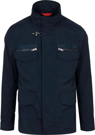Fay Homme, Vestes, Bleu, Taille: S Field Jacket Stretch