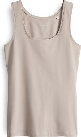 OPUS Damen Top | Tanktop IMILIA Slim aus BCI Cotton Mix beige, 36