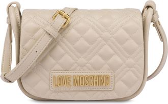 Love Moschino JC4139PP1MLA0110, Schultertasche für Damen, Elfenbein, Einheitsgröße, elfenbein, Einheitsgröße