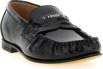 Fendi Scrunch Loafer - Black