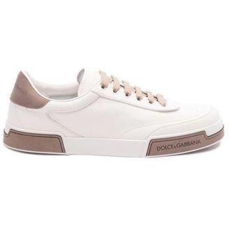 Dolce & Gabbana Stylische Sneakers - - Shoes - Herren - Wei&szlig; - 41 1/2 EU