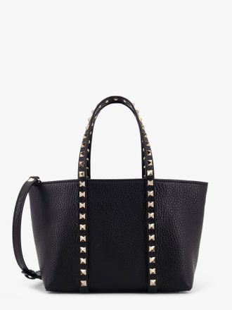 Valentino Garavani Valentino Garavani Rockstud leather shopping bag - VALENTINO GARAVANI - gender_Woman
