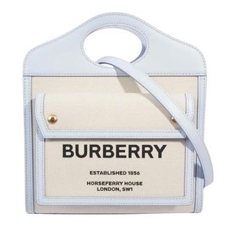 Burberry Blue Pocket Bag