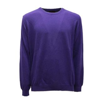 Altea Rundhals-Strickware - - Knitwear - Herren - Lila - S