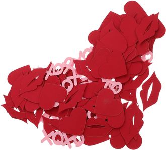 BESPORTBLE 1 Satz Biologisch Abbaubares Papierkonfetti In Herzform Leichte Tischdekoration f&uuml;r Hochzeit Valentinstag und Party Kreatives Partyzubeh&ouml;r