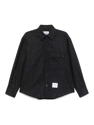 Thom Browne Chemise - Bleu Fonc&eacute;