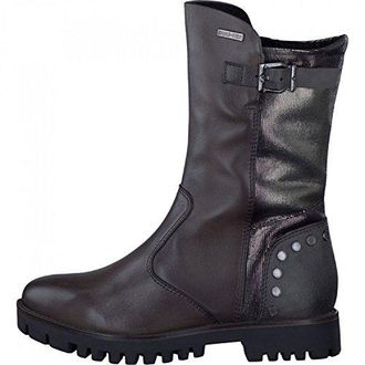 Tamaris Bottes de Femmes 37 38 39 40 41 Gris Graphite 1-25403-283 Cuir Tex Toucher, Damen Gr&ouml;&szlig;en:39;Farben:Grau