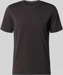 Scotch & Soda T-Shirt mit Label-Stitching und Rundhalsausschnitt