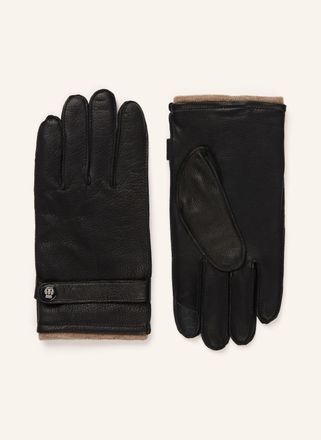 Roeckl Lederhandschuhe Wilhelmshaven Mit Touchscreen-Funktion schwarz