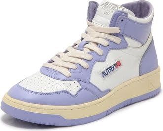 Autry Homme, Chaussures, Violet, Taille: 42 EU Medalist Mid Chaussures