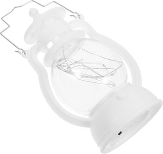 DOITOOL Handliche Vintage LED Öl Laterne Campinglampe Verstellbare Helligkeit Tragbares Outdoor Zeltlicht Hängende Laterne Wetterfeste Retro Dekoration für No