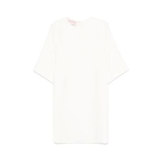 Valentino Wei&szlig;e Seidenminikleid mit Seitenschlitzen - - Dresses - Damen - Wei&szlig; - M